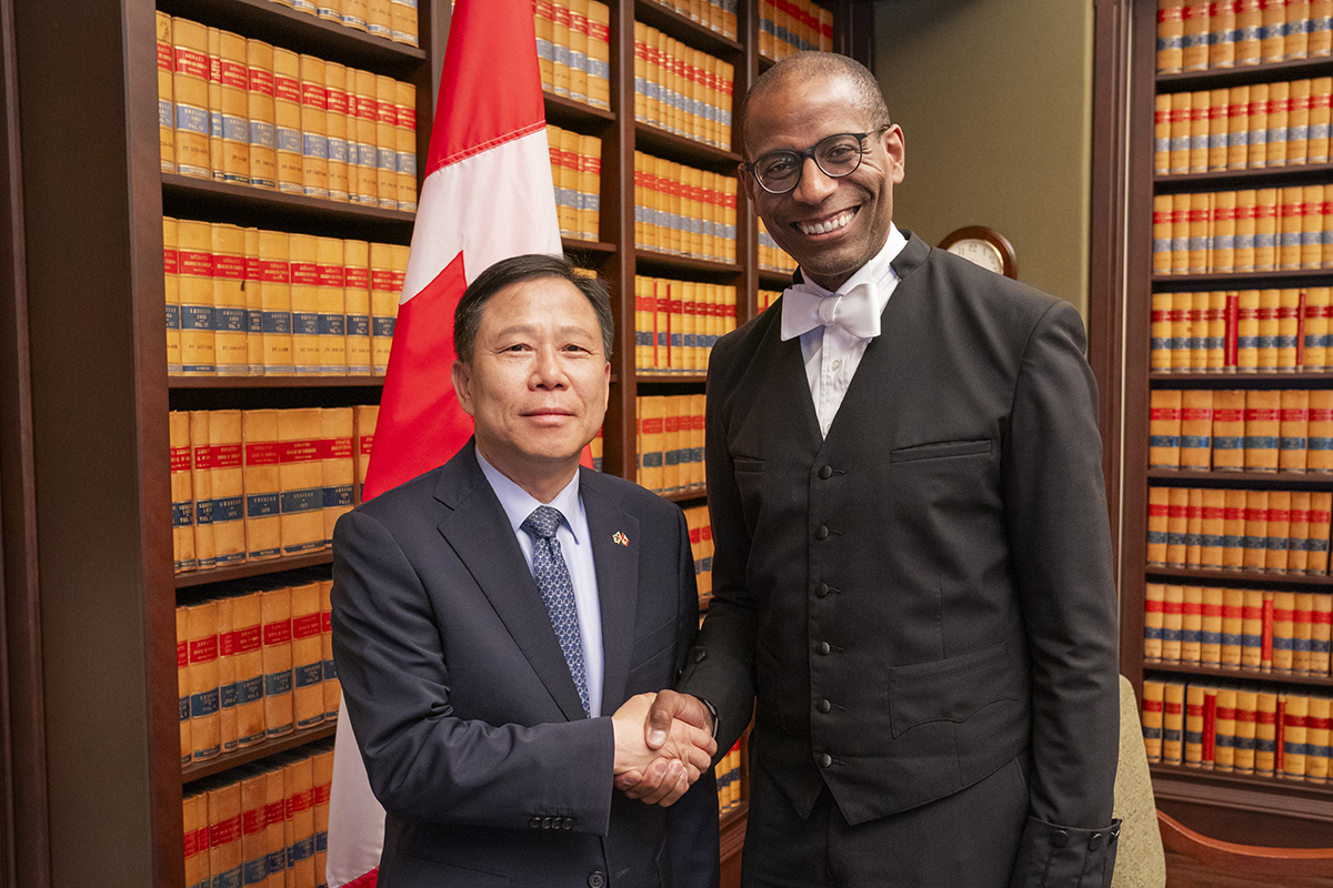 Meeting with the Honourable Greg Fergus, Speaker of the House of ...
