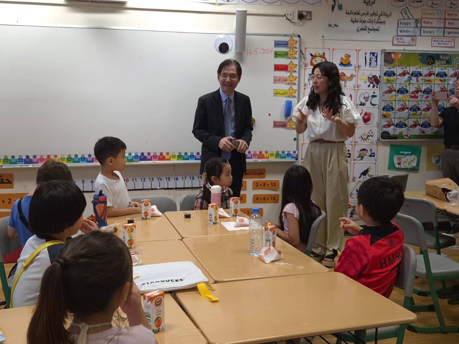 이준호 대사, 한글학교 어린이날 행사 참석(5.18) 상세보기|대사관 활동 | 주카타르 대한민국 대사관