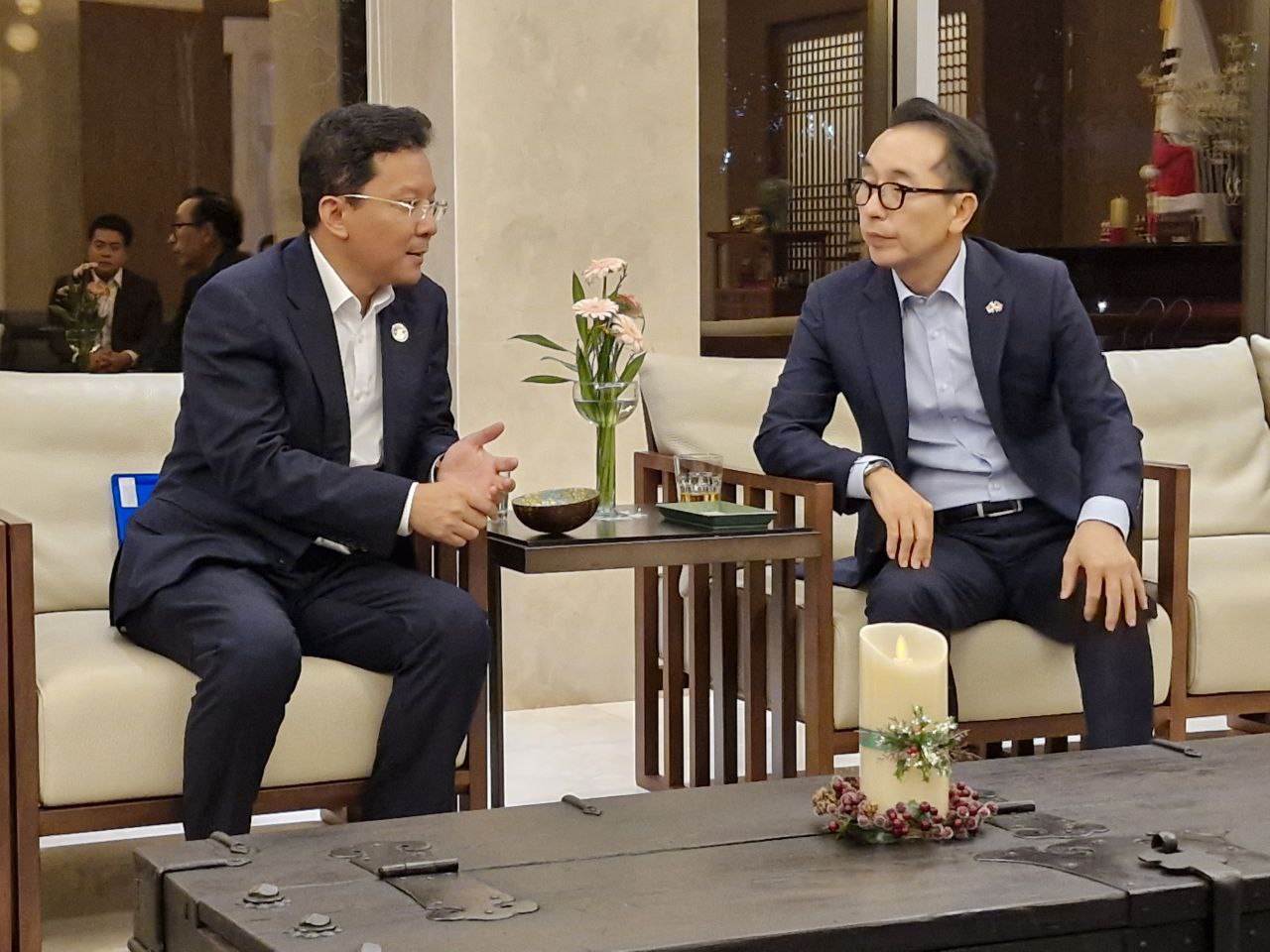 박정욱 대사, 햄 반디(Hem Vanndy) 캄보디아 산업과학기술혁신부 장관 초청 만찬 상세보기|대사관 소식 | 주캄보디아 ...