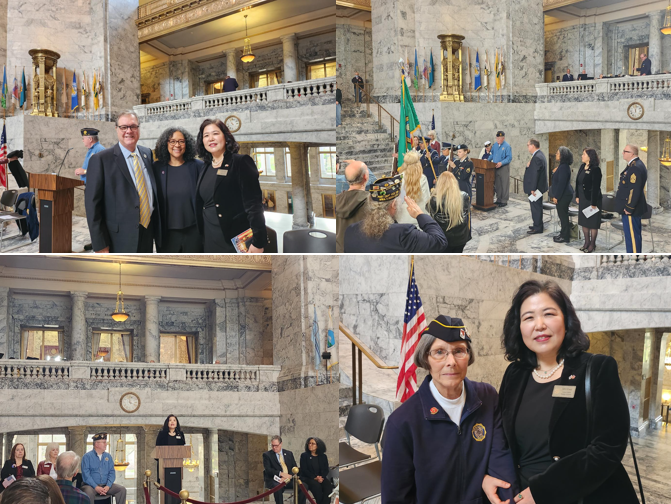 Consul General attended the Olympia Veterans Ceremony at the Olympia ...