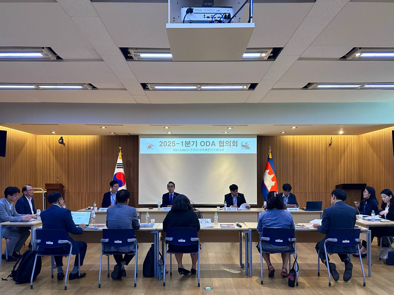 박정욱 대사, 1분기 캄보디아 현지 ODA 협의회 개최 상세보기|대사관 소식 | 주캄보디아 대한민국 대사관