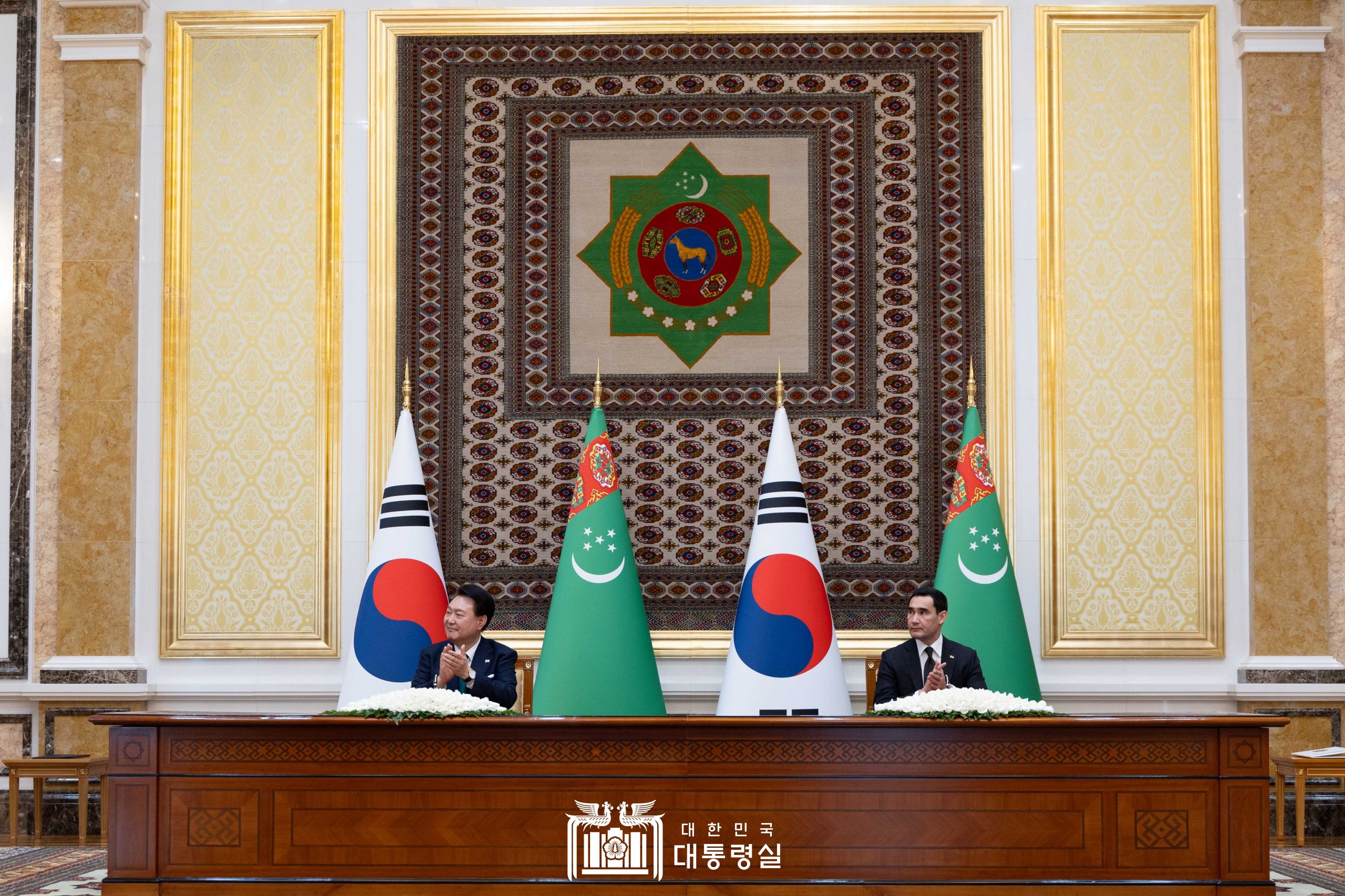 윤석열 대통령 투르크메니스탄 국빈방문 결과 상세보기|2024년 | 외교부