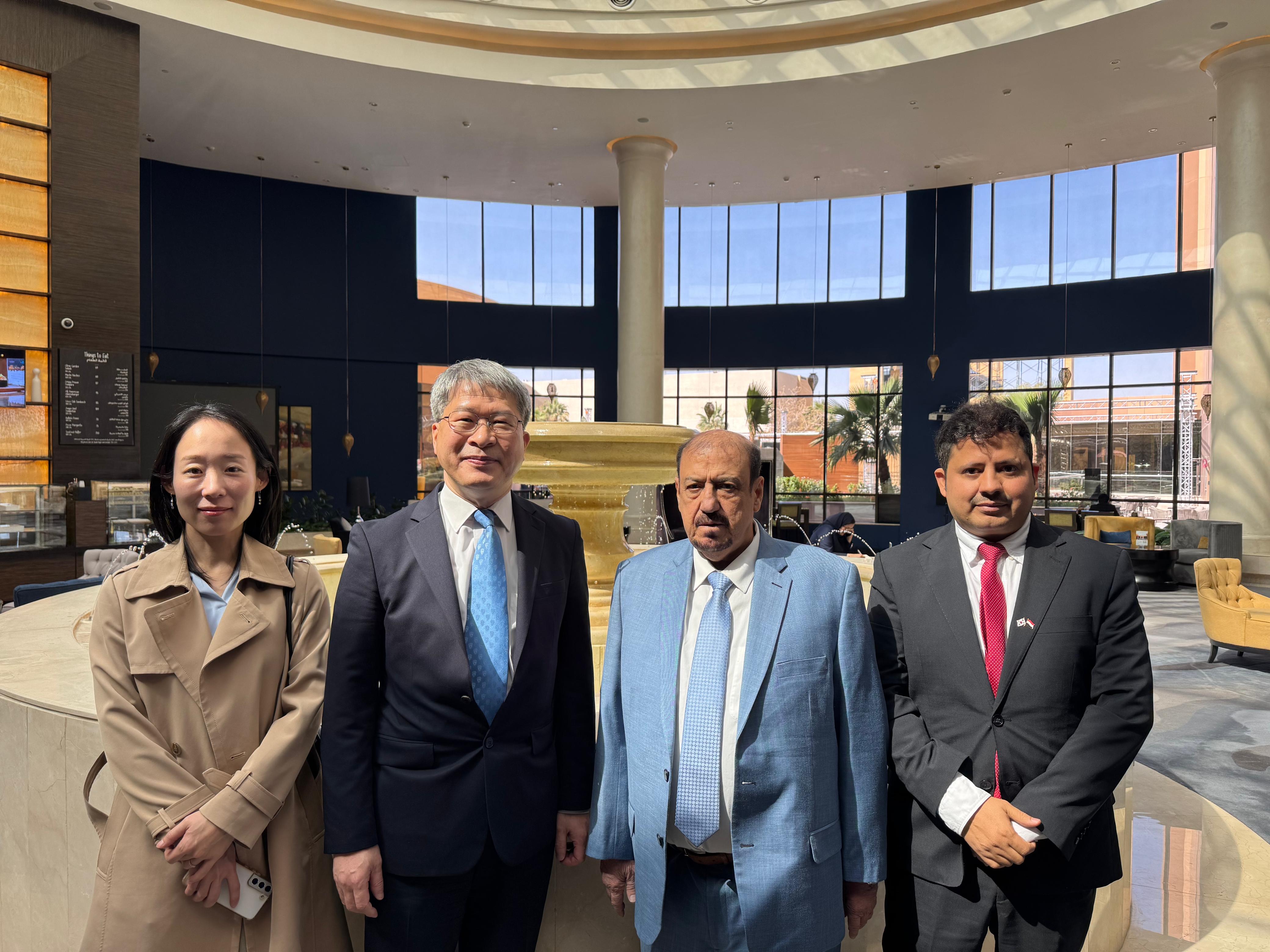 Meeting with Speaker of the Yemeni Parliament 상세보기|Bilateral Relations ...