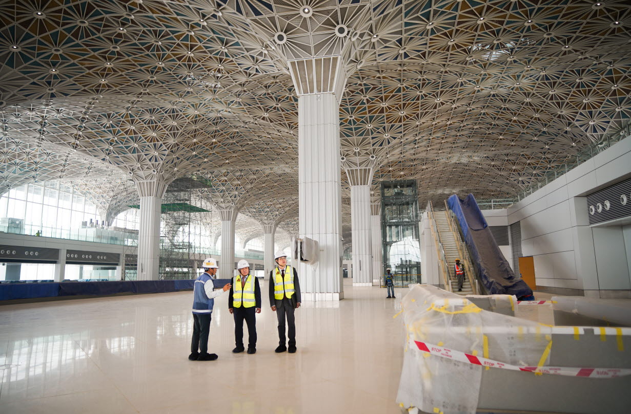 Site Visit to the 3rd Terminal of Hazrat Shahjalal International ...